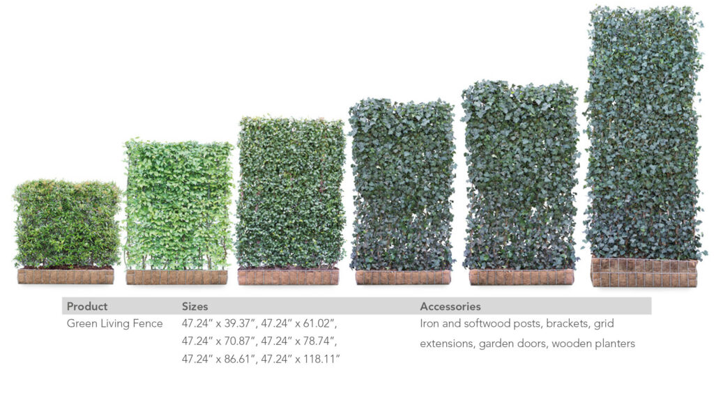Mobilane Green Living Fence | An instant green hedge | Mobilane