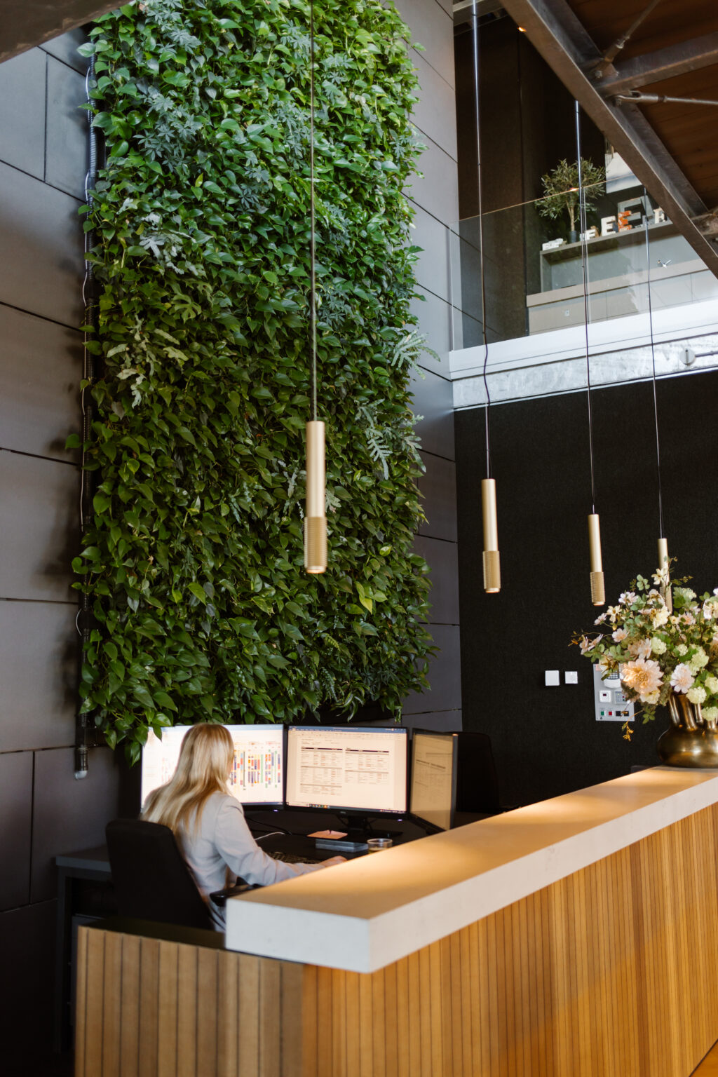 EVE Architects opts for biophilic design with green wall in office ...