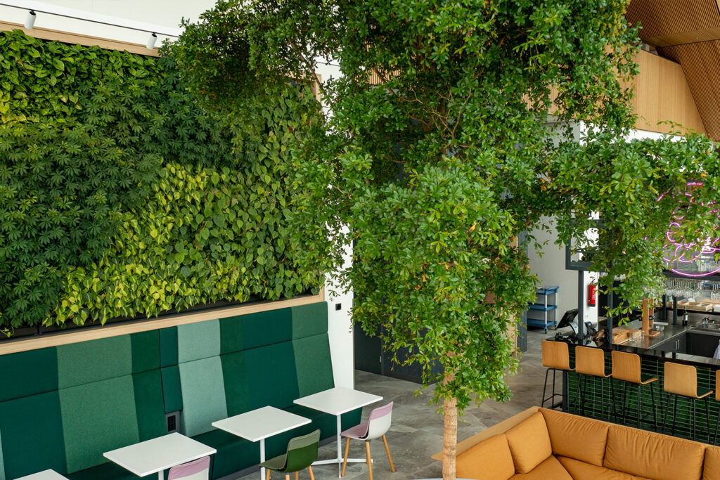 Biophilic Design in Practice: Green Wall Applications for Indoors